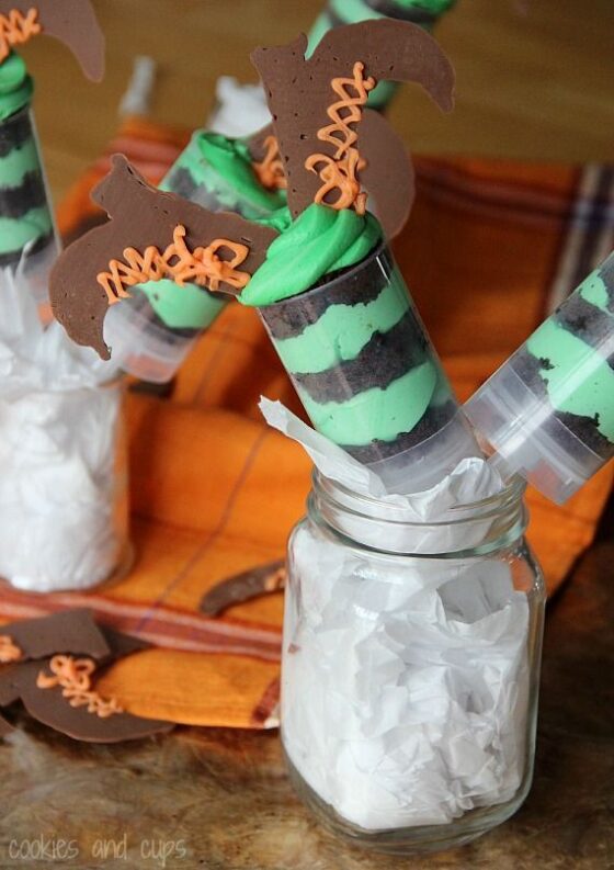 Melted Witch Push Up Pops | Fun and Easy Halloween Treat Idea!