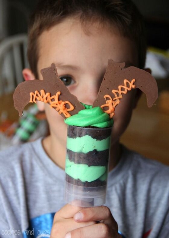 Melted Witch Push Up Pops | Fun and Easy Halloween Treat Idea!