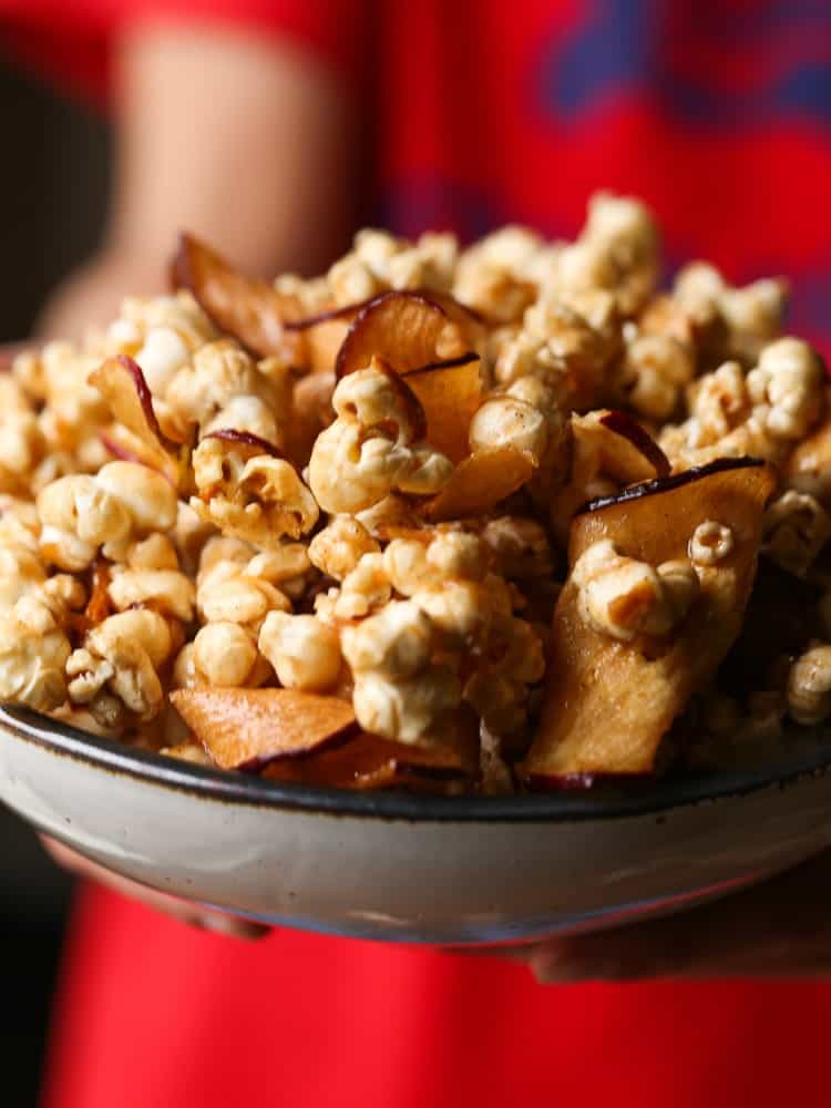 Caramel Apple Popcorn | The Best Sweet & Salty Popcorn Recipe