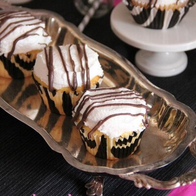 Zebra Cake Cupcakes