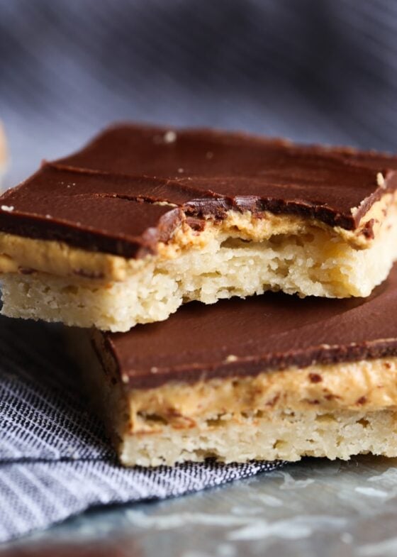 Tagalong Bars | Homemade Girl Scout Cookies | Best Cookie Bar Recipe
