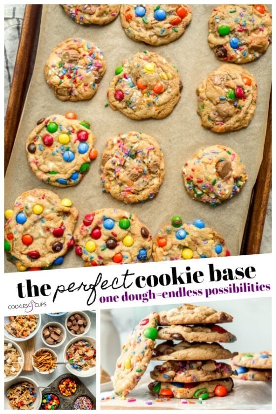 The Perfect Cookie Base - Create Your Own Cookie | Cookies and Cups