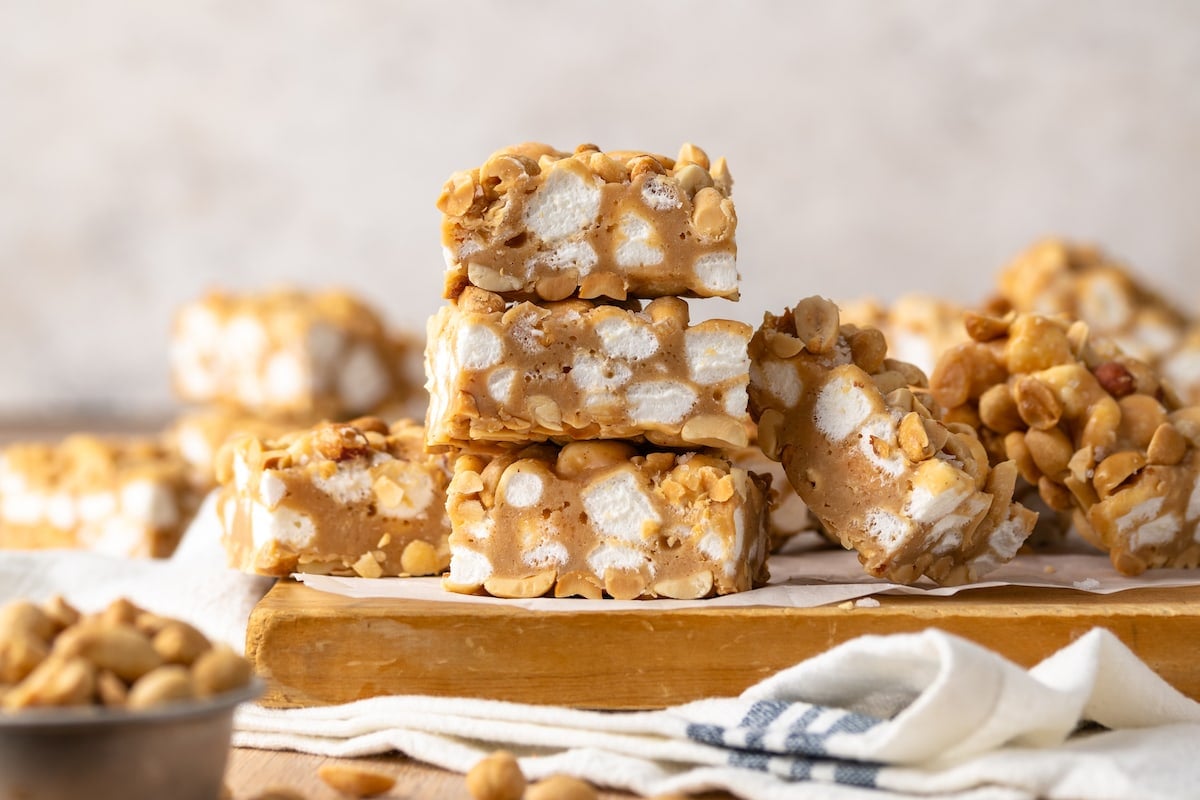 Homemade Payday Bars | Cookies & Cups