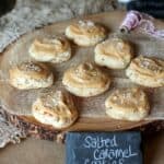 Caramel Stuffed Truffle Cookies