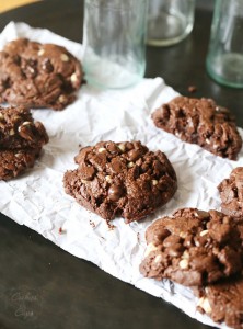 Death By Chocolate Chip Cookies - Cookies and Cups