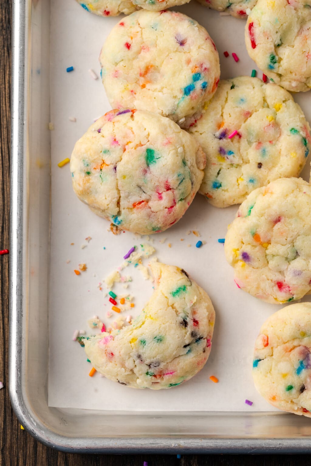 Funfetti Cookies | Cookies and Cups