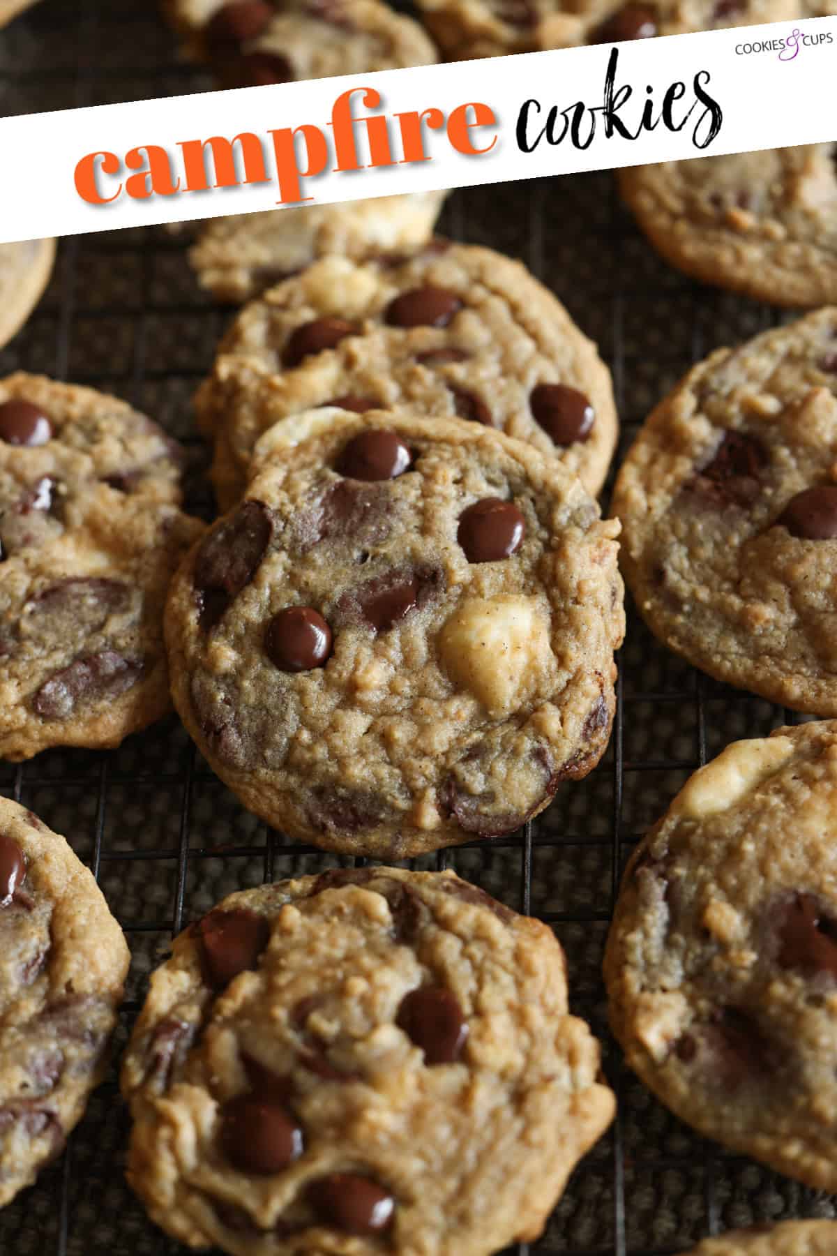 Campfire Cookies | Cookies and Cups