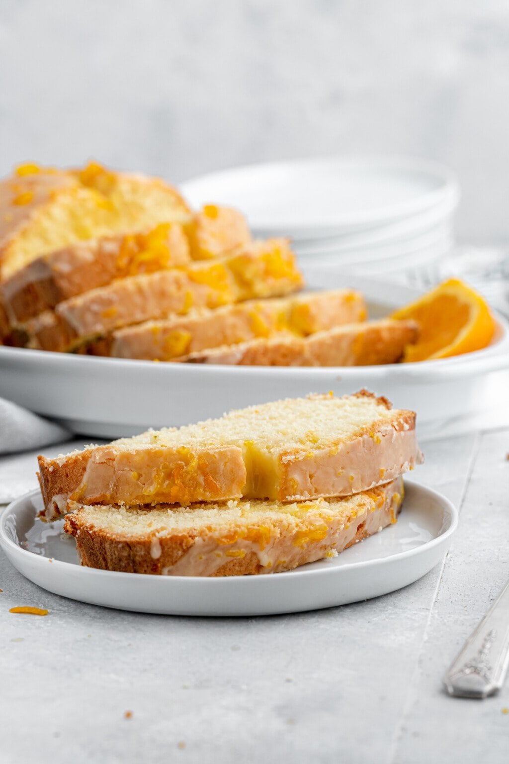 Orange Pound Cake (Moist & Zesty!) | Cookies and Cups