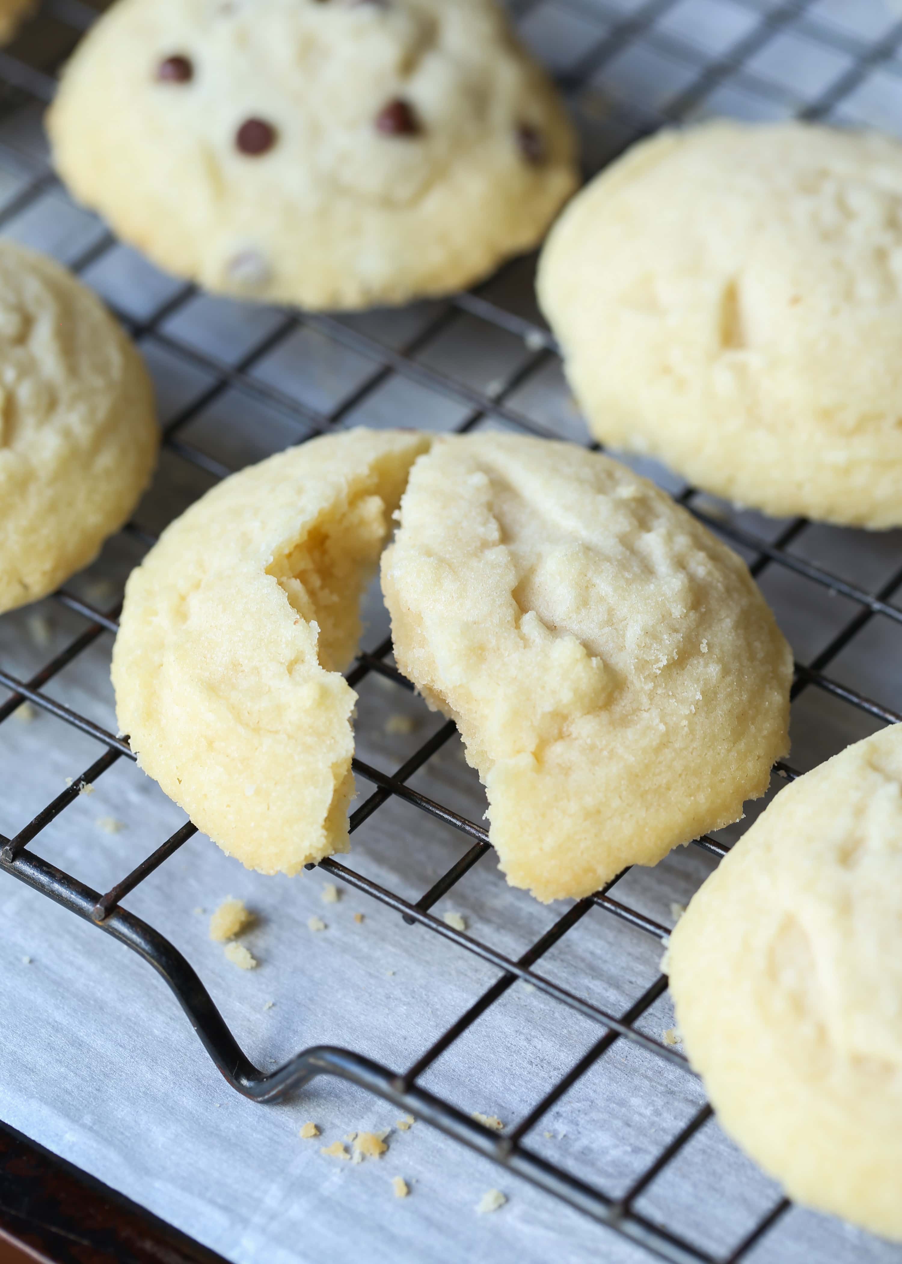 Whipped Shortbread Cookies | 4 Ingredients | Cookies and Cups