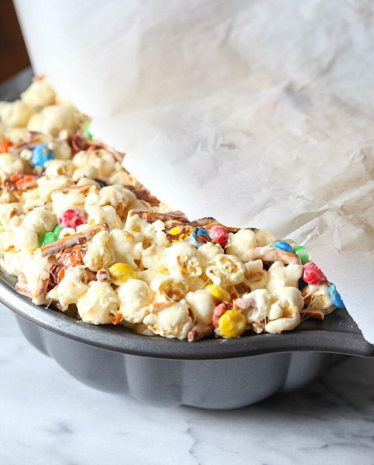 Popcorn Cake | Super Quick and Easy No Bake Cake Recipe