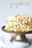 Popcorn Cake | Super Quick and Easy No Bake Cake Recipe