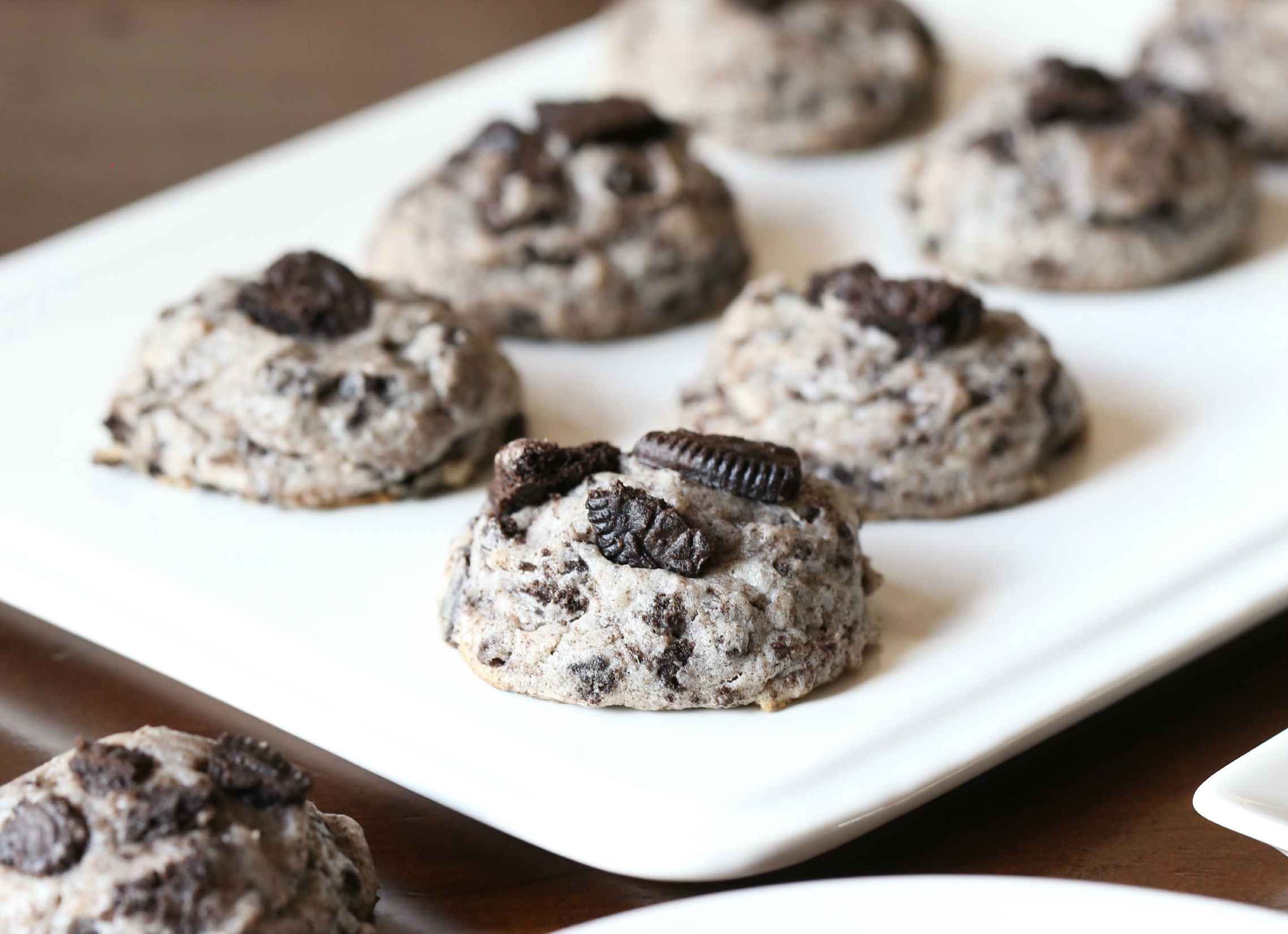 Oreo Cheesecake Cookies | Cookies and Cream Cookie Recipe