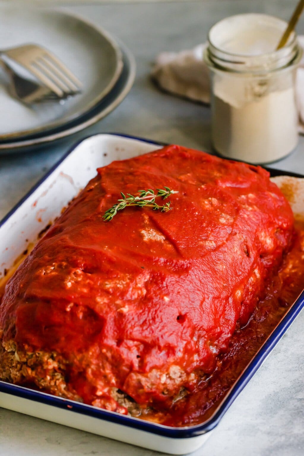 Pizza Meatloaf Recipe | Cookies and Cups