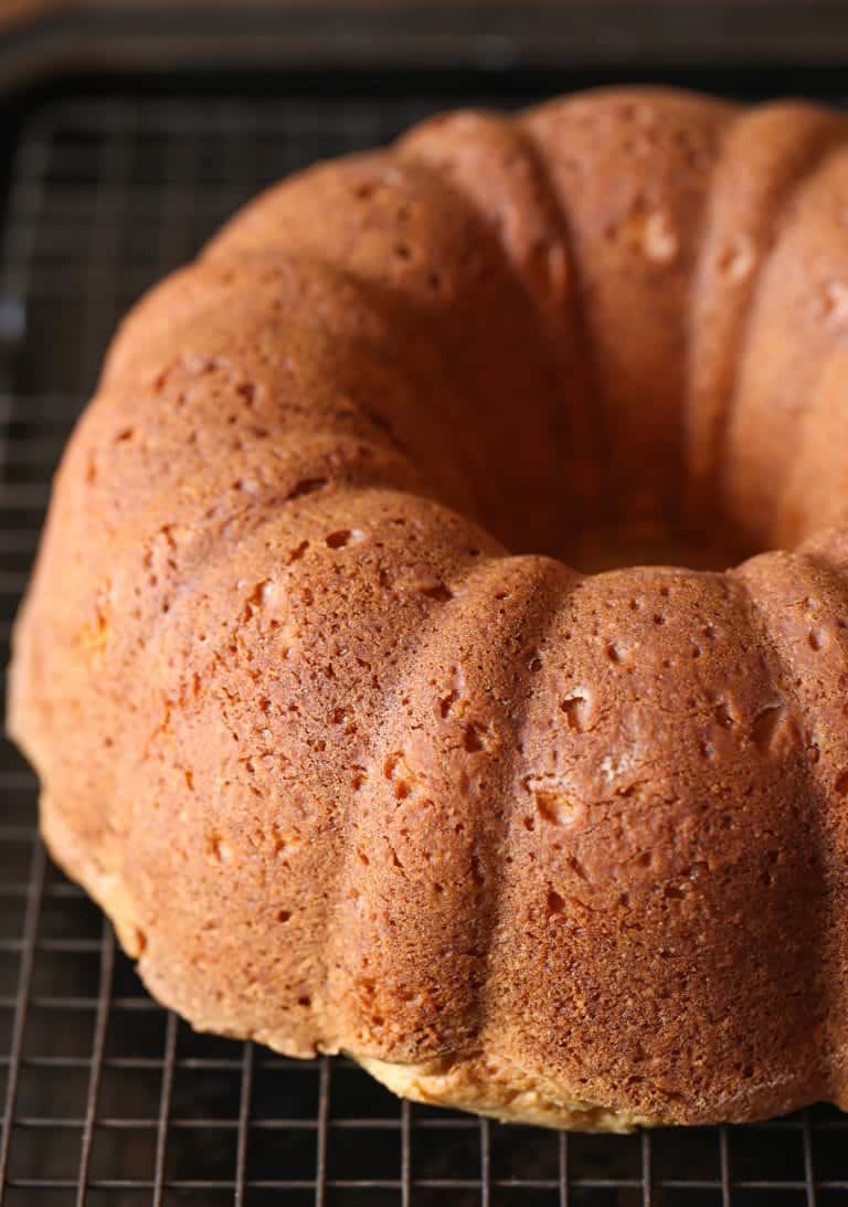 Coconut Cream Cheese Pound Cake | Cookies and Cups