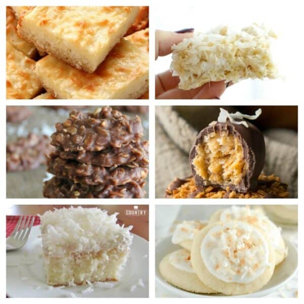 24 Easy Coconut Desserts | Cookies, Pies, Cakes, and More!