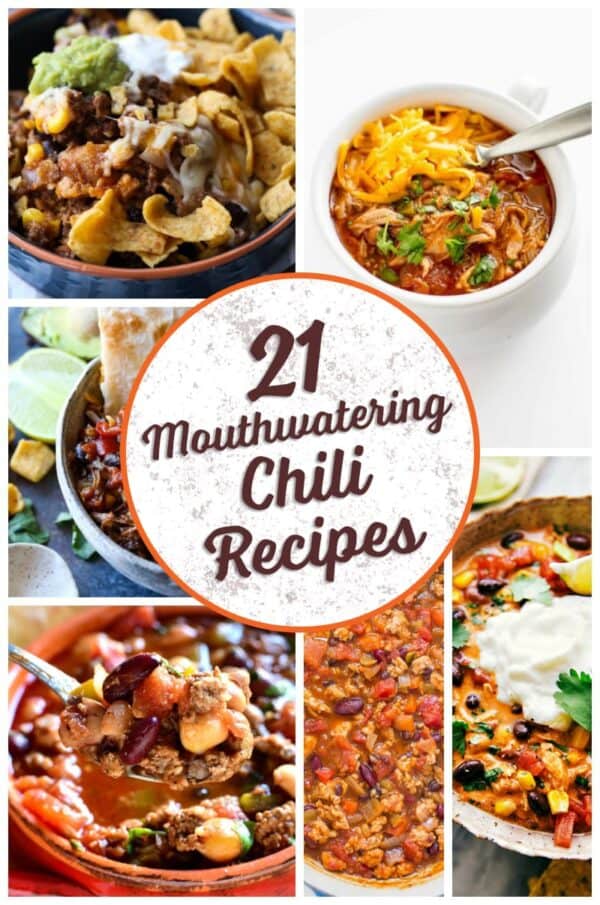 21 Easy Chili Recipes | Crockpot Chili, Chili Casserole, and More!