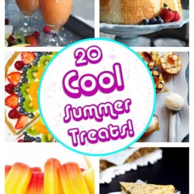 20 Cool Summer Treats - Cookies and Cups