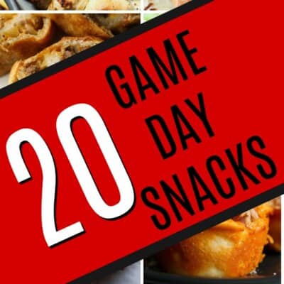 20 Gameday Snacks - Cookies and Cups