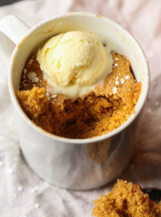 Easy Pumpkin Mug Cake | How to Make a Mug Cake