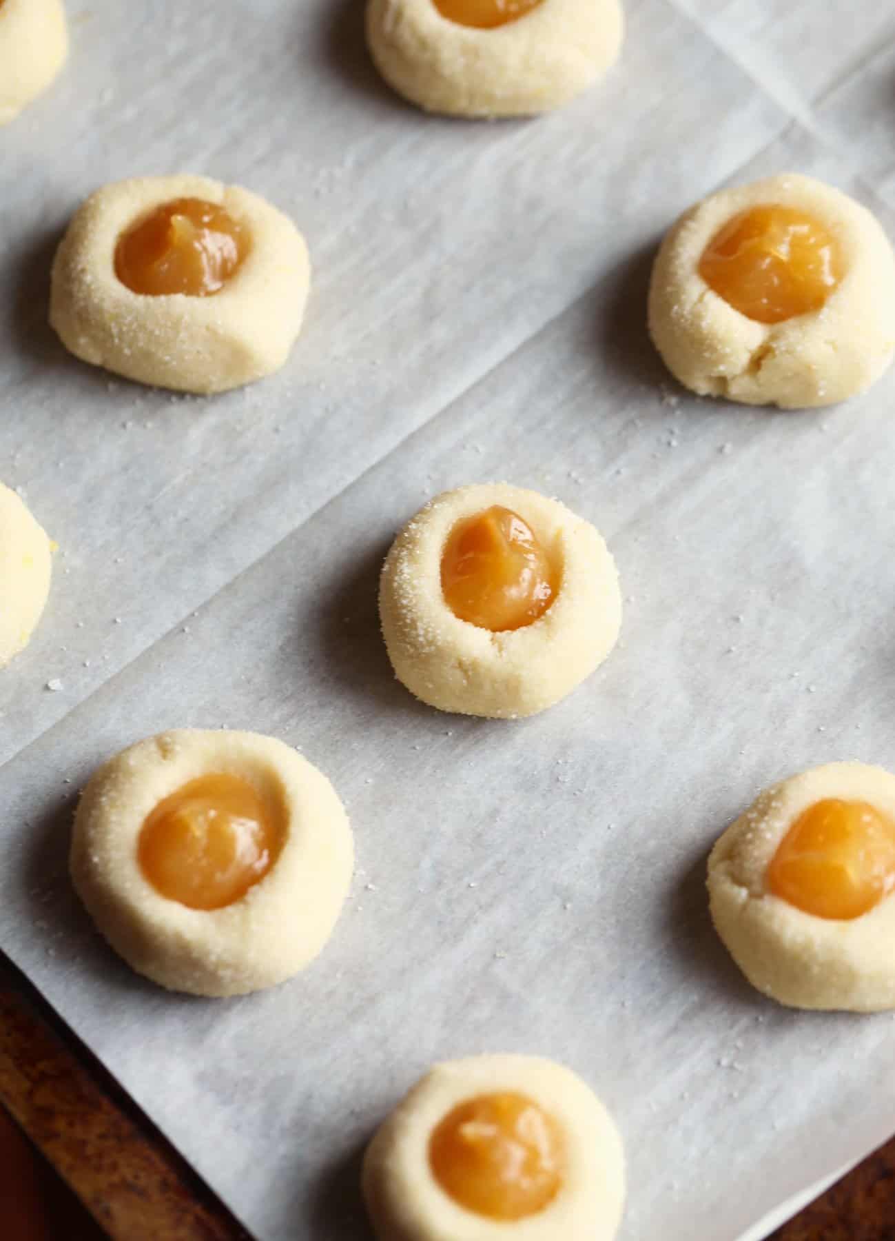 Lemon Thumbprint Cookies | Easy Lemon Cookies Recipe
