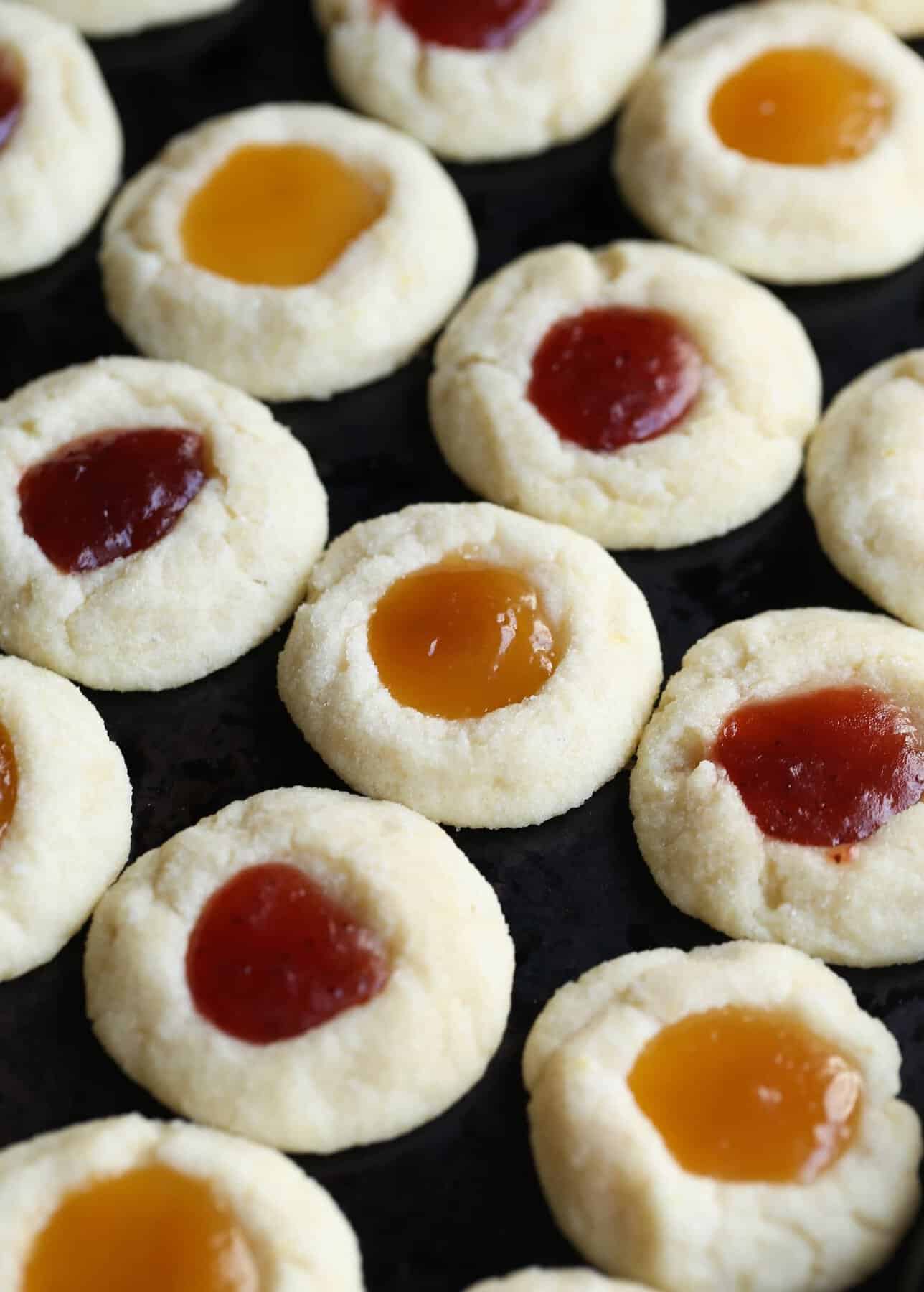 Lemon Thumbprint Cookies | Easy Lemon Cookies Recipe