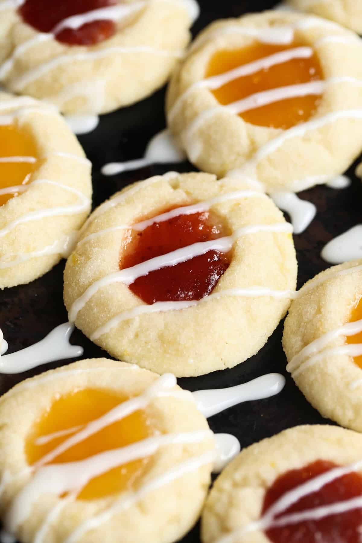 Lemon Thumbprint Cookies | Easy Lemon Cookies Recipe