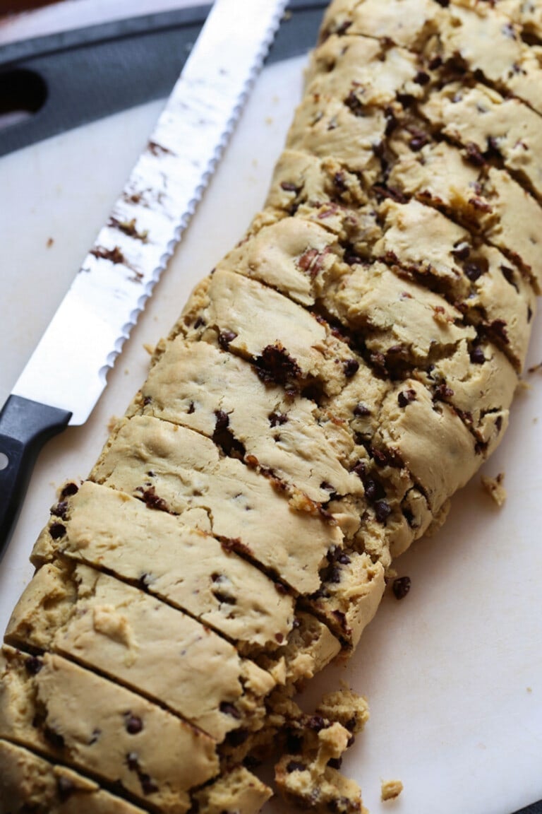 Cake Mix Biscotti | Cookies and Cups