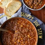 Sloppy Joe Stew | A Creative and EASY Stew Recipe