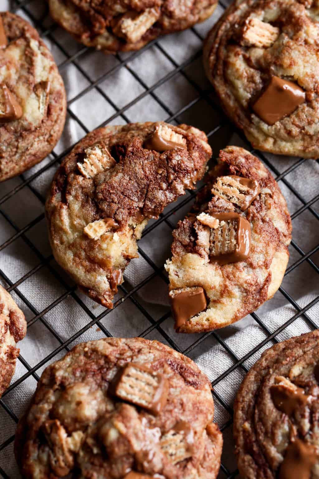 Kit Kat Cookies - Cookies and Cups