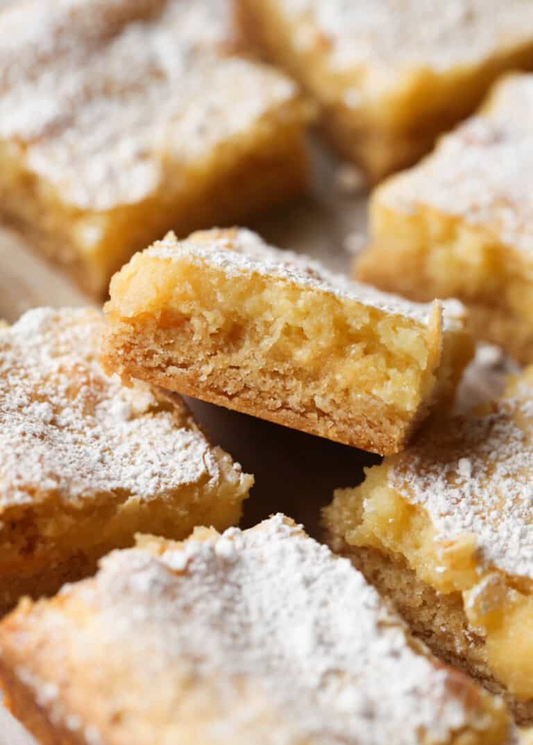 Ooey Gooey Butter Bars Recipe | Cookies & Cups