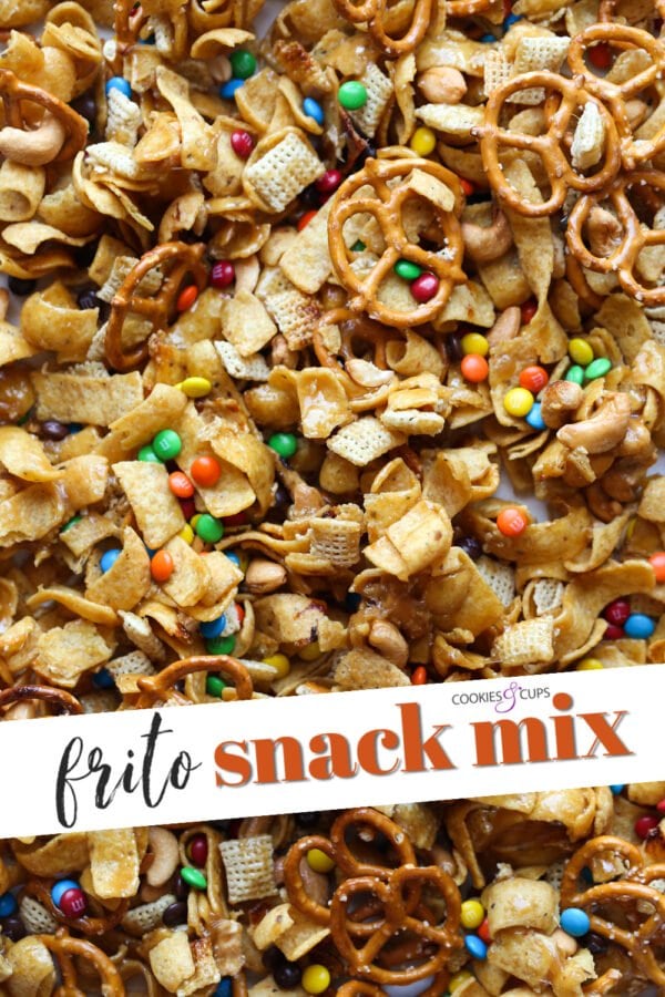 Frito Snack Mix - Easy Snack Mix Recipe | Cookies and Cups