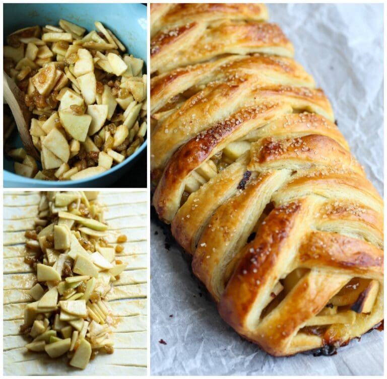 Delicious and EASY Apple Strudel Recipe | Cookies and Cups
