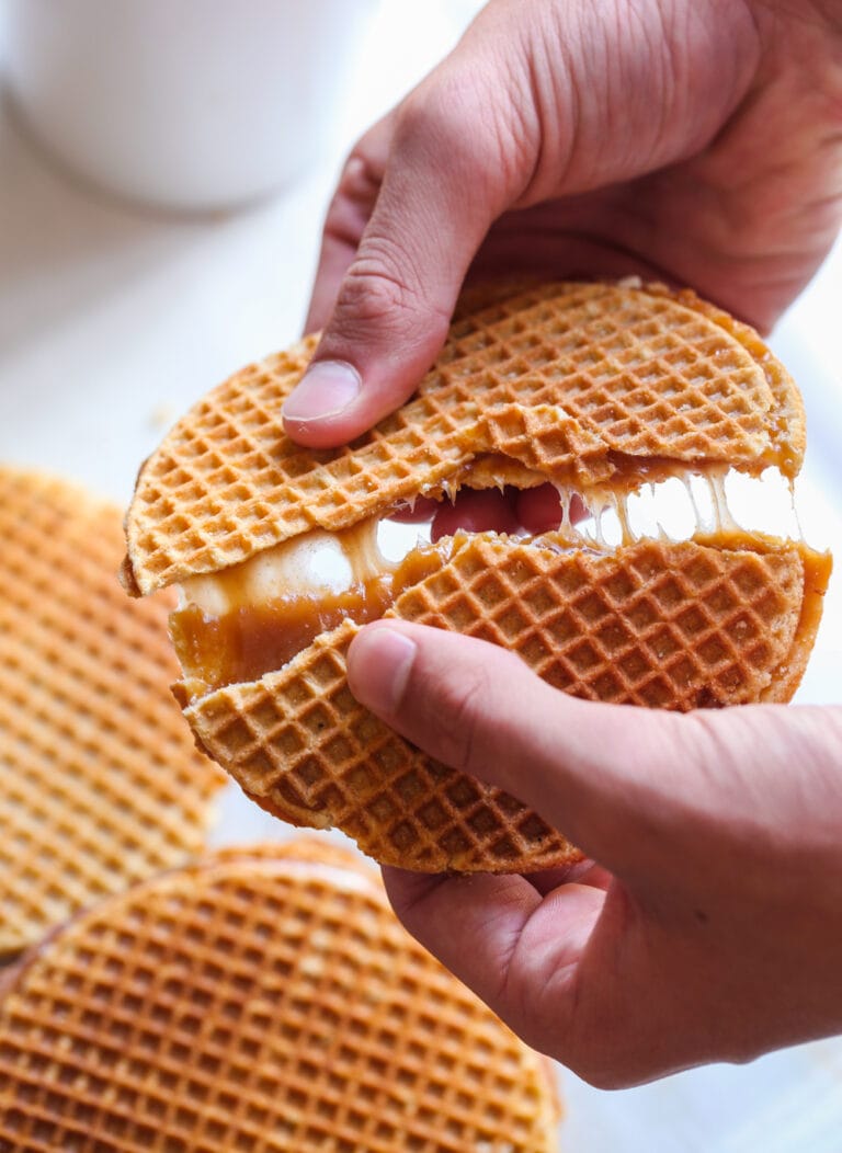 Homemade Stroopwafles - Easy Authentic Homemade | Cookies and Cups