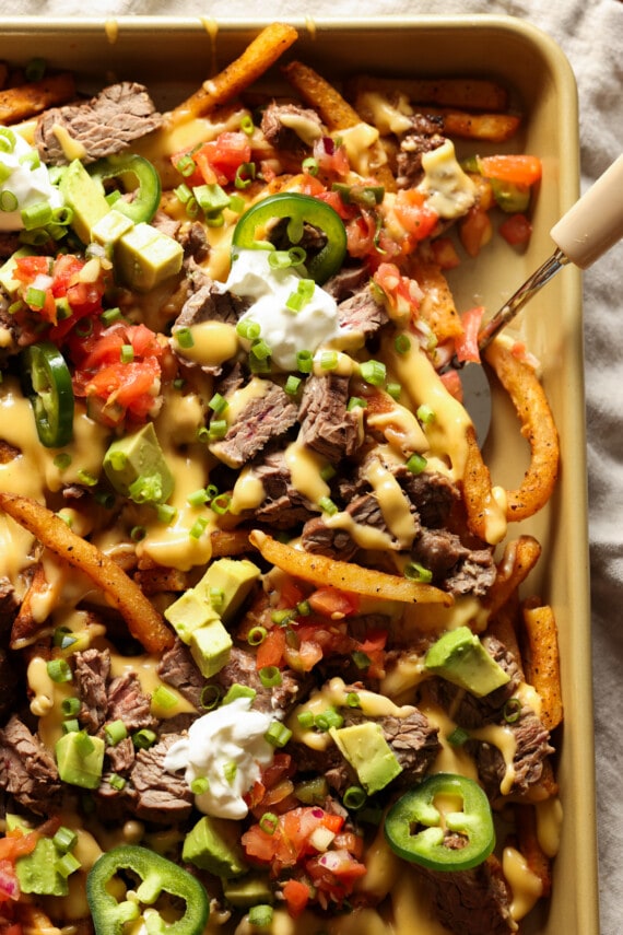 Carne Asada Fries - Cookies and Cups