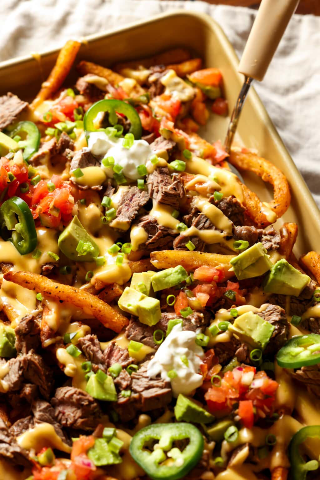 Carne Asada Fries - Cookies and Cups