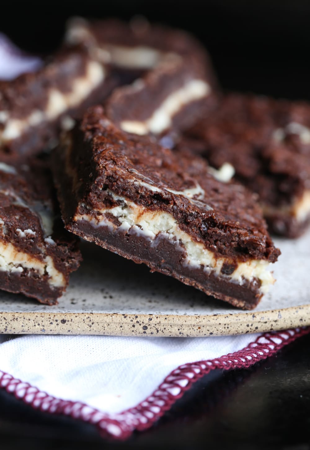 The BEST Cheesecake Brownies Recipe | Cookies and Cups