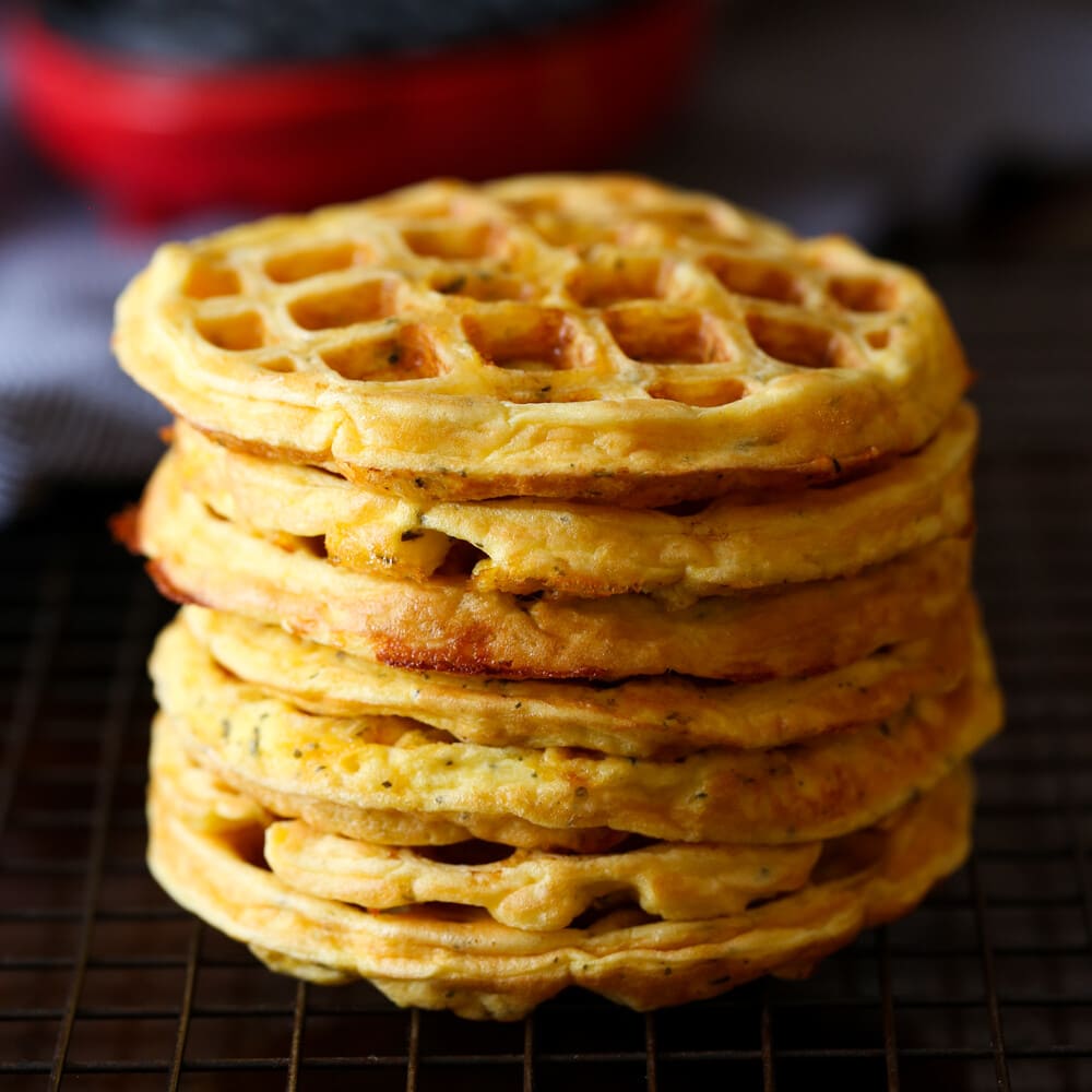 2 Ingredient Chaffles | Low Carb Recipe | Cookies and Cups