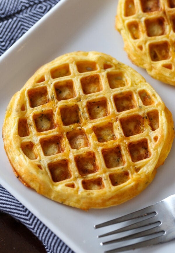 2 Ingredient Chaffles | Low Carb Recipe | Cookies and Cups