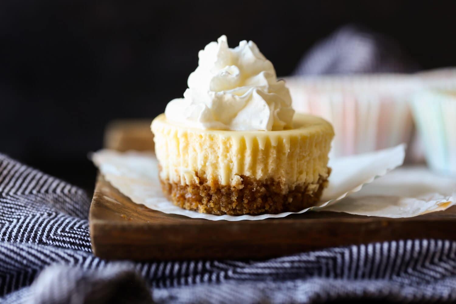 Mini Cheesecake Recipe | Cookies and Cups