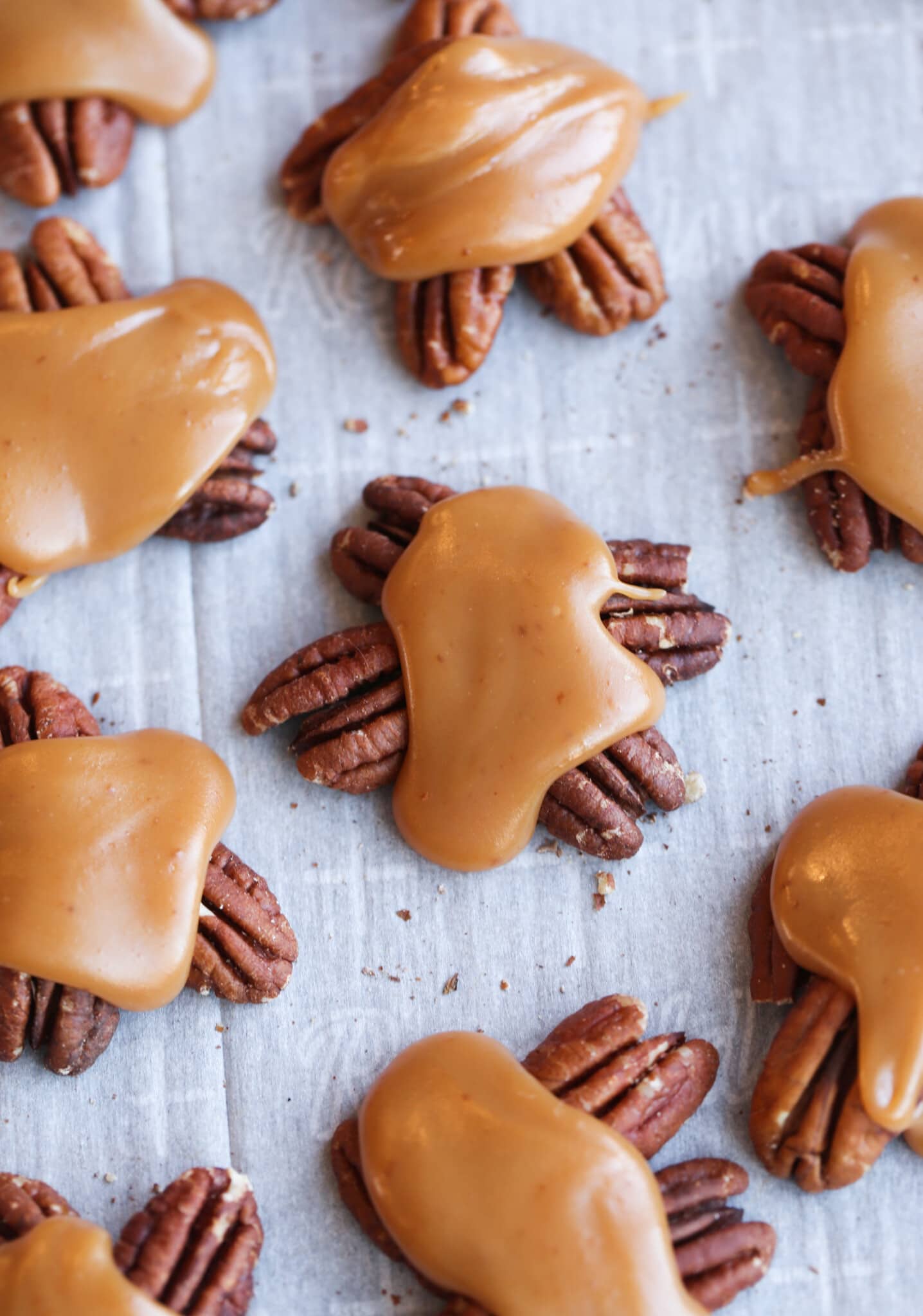 The BEST Homemade Turtles Candy | Cookies and Cups