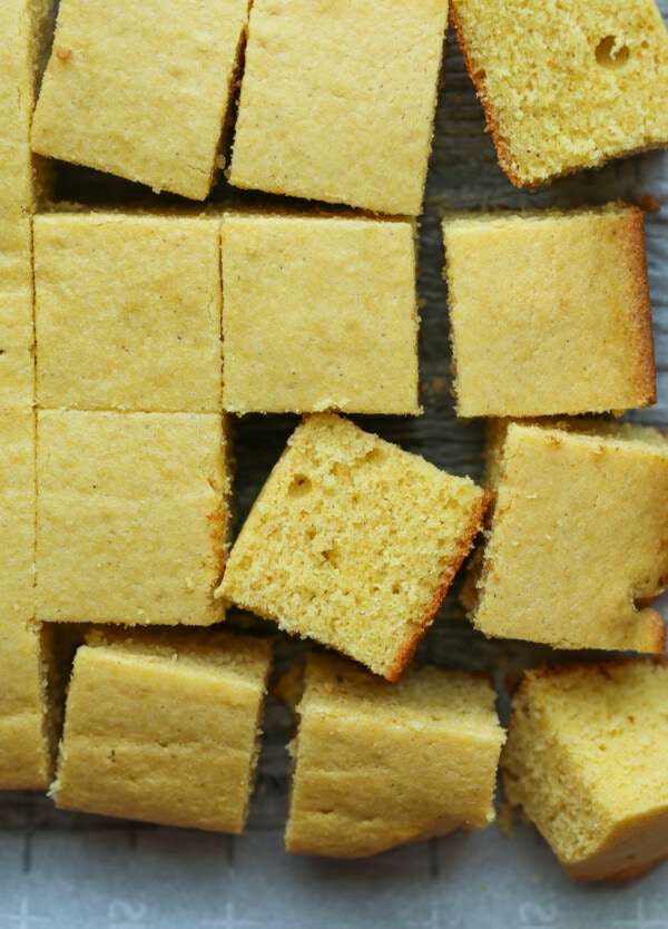 Super Simple Sour Cream Cornbread Recipe | Cookies and Cups