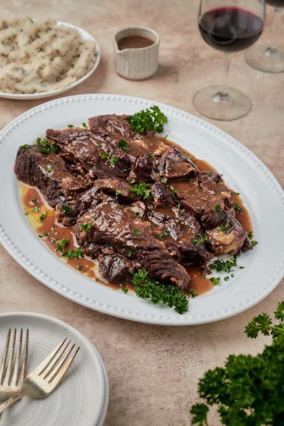 Juicy Instant Pot Short Ribs | Cookies and Cups
