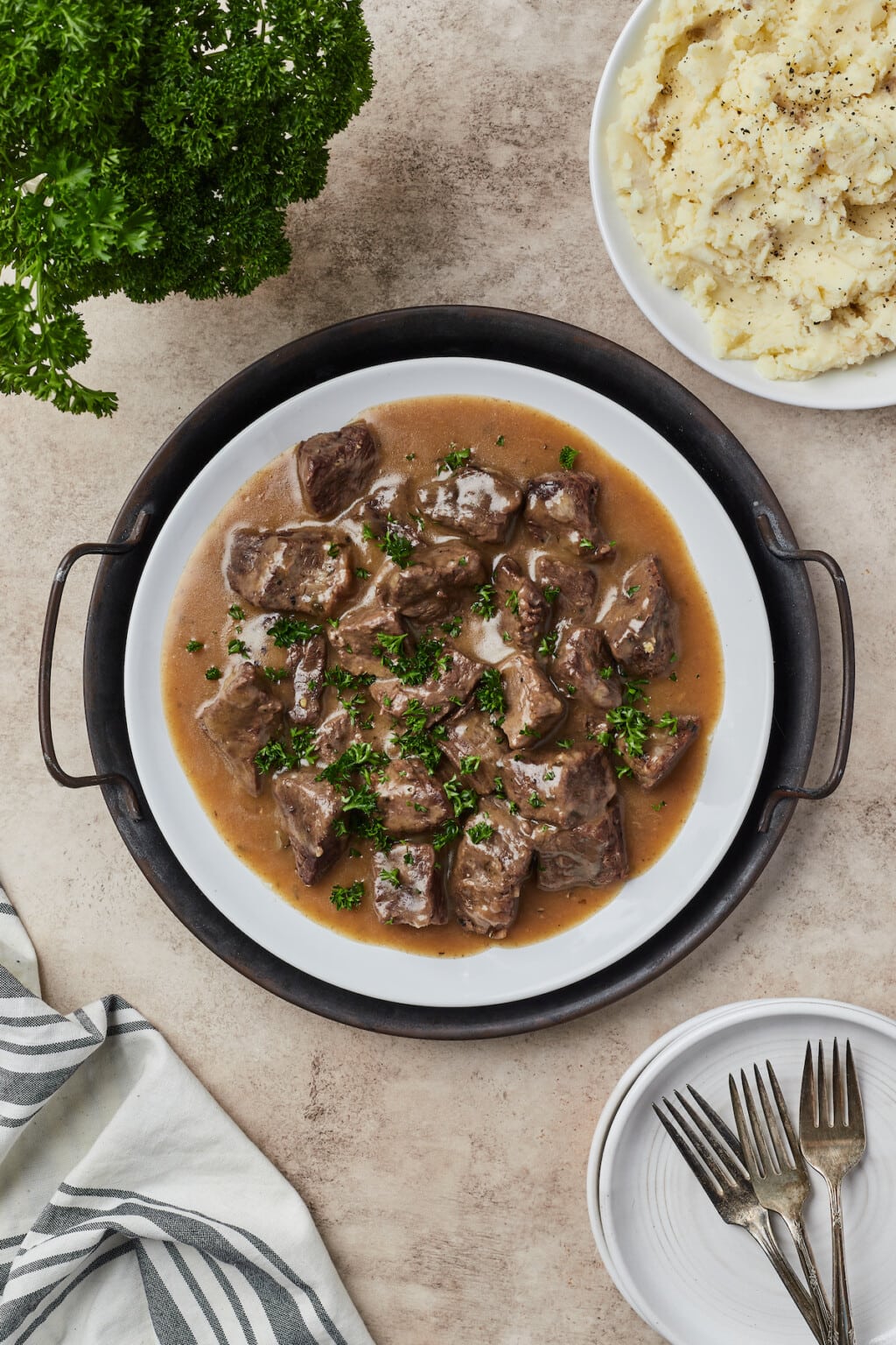 Easy Instant Pot Cubed Beef Recipe | Cookies and Cups