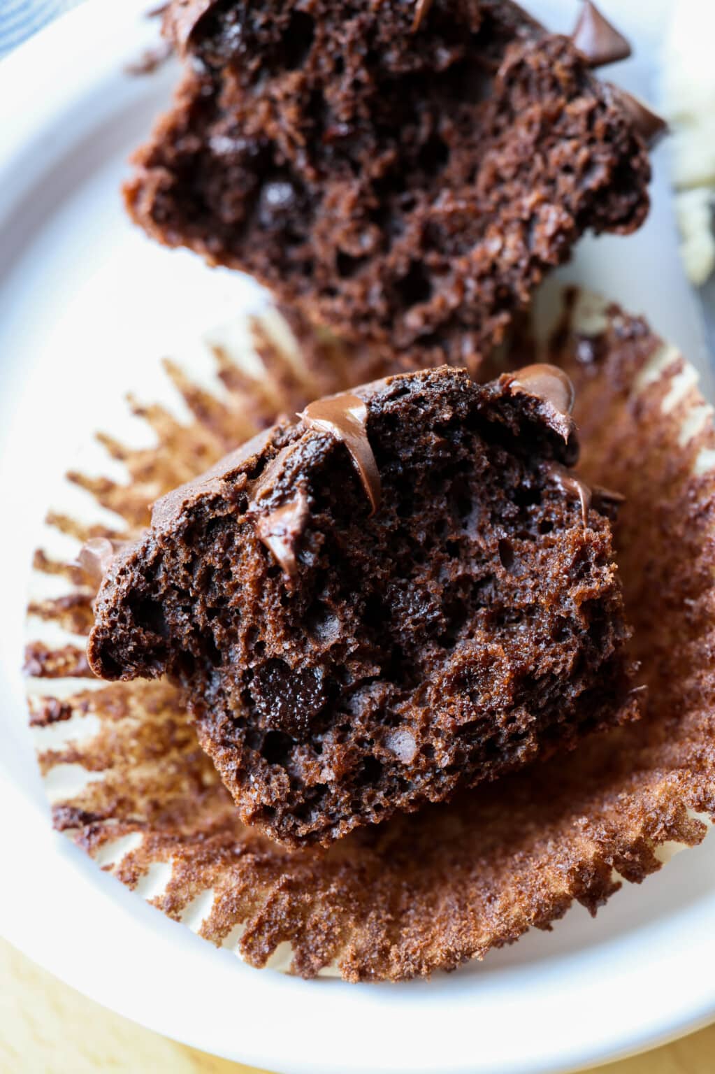 Perfectly Moist Chocolate Muffins - Cookies and Cups