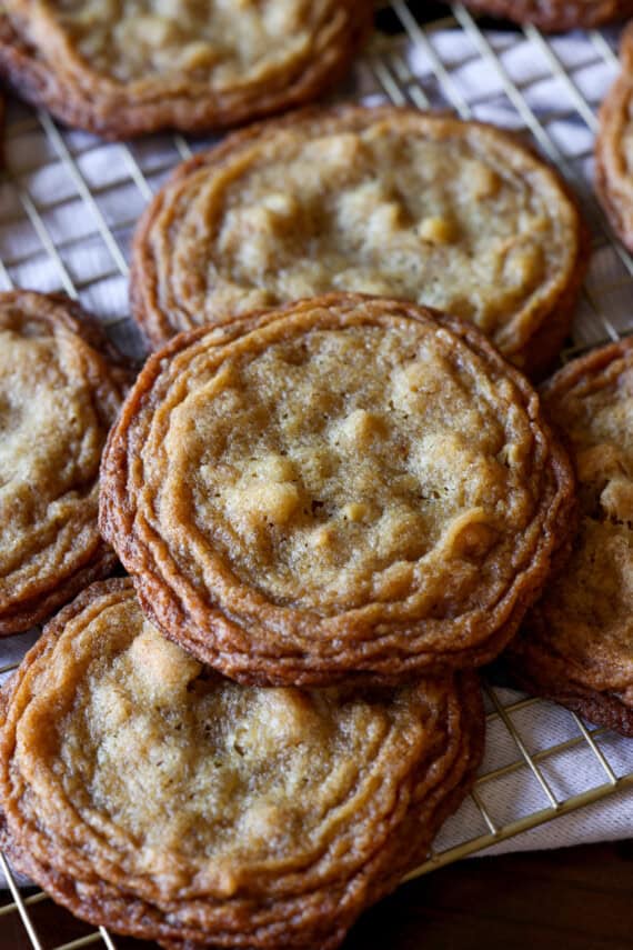 Chewy Walnut Cookies - Cookies and Cups