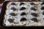 Oreo Slab Pie - Cookies and Cups
