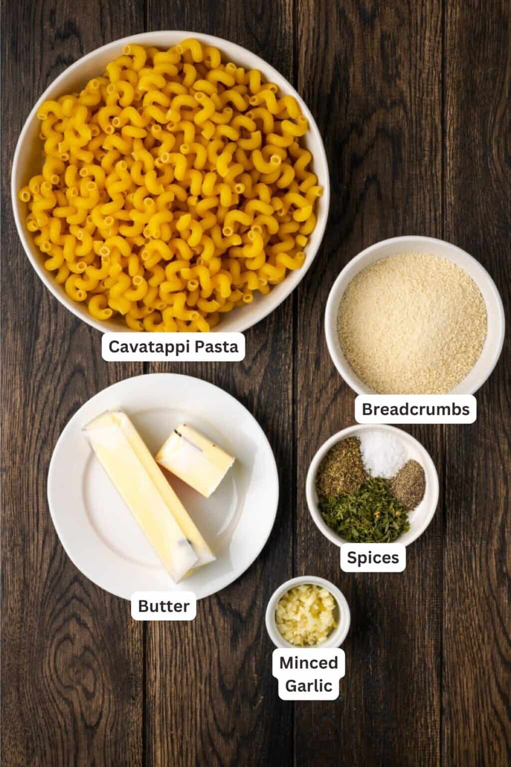 Garlic Bread Pasta | Cookies and Cups