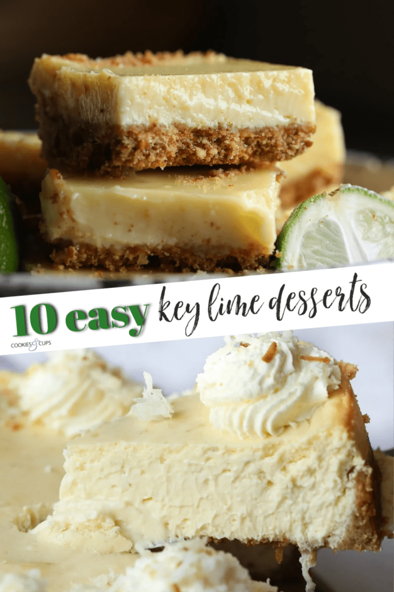 10 Easy Key Lime Recipes | Cookies and Cups