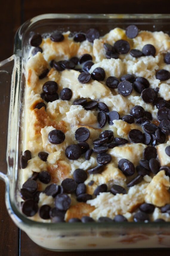 Biscuit Bread Pudding - Cookies and Cups