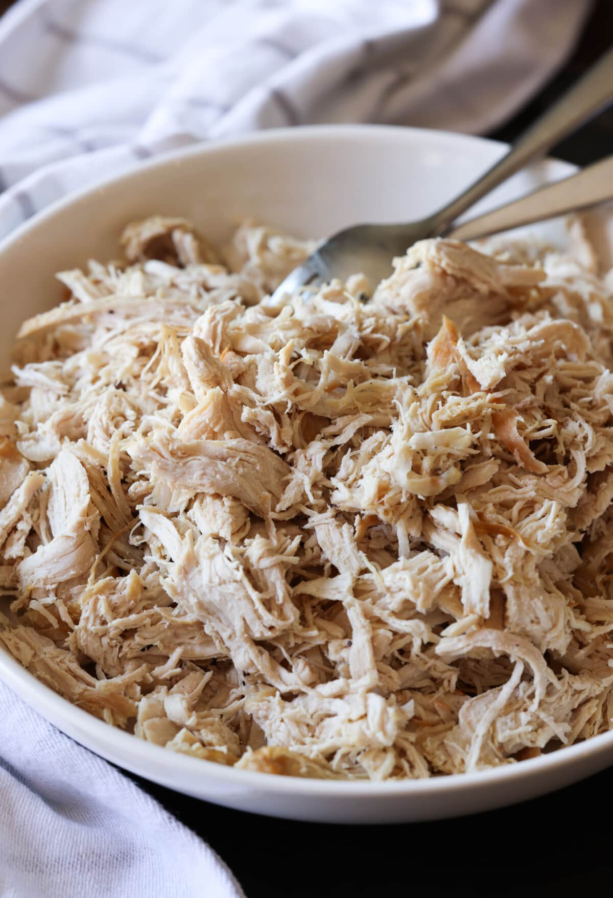 Shredded Chicken (In Under 30 Minutes) | Cookies and Cups